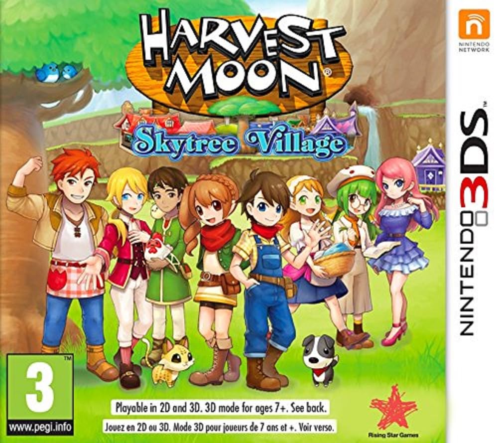 Harvest Moon Skytree Village (Nintendo 3DS)