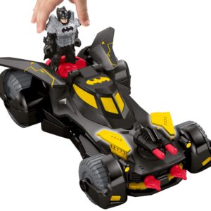 Fisher-Price Imaginext FGC31 Dc Super Friends Legends of Batman Deluxe Batmobile, Black/Yellow