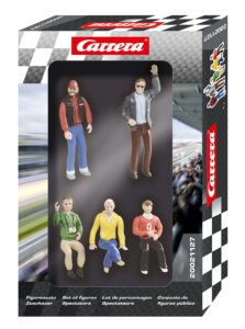 carrera 21127 set of figures, spectators for slot car track