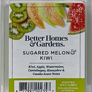 Better Homes and Gardens Sugared Melon Kiwi Scented Wax Cubes - 4-Pack