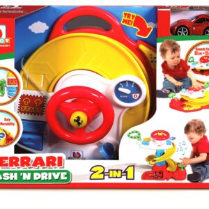 BB Junior Play & Go Ferrari Dash N Drive 2-in-1 Set