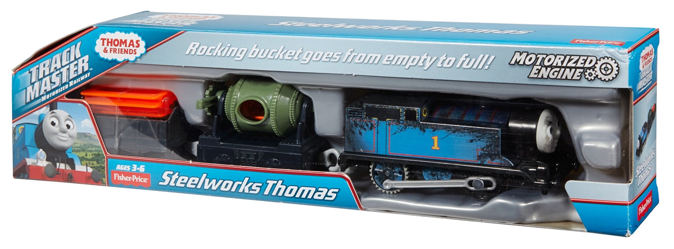 Thomas & Friends TrackMaster, Motorized Railway Steelworks Thomas Train