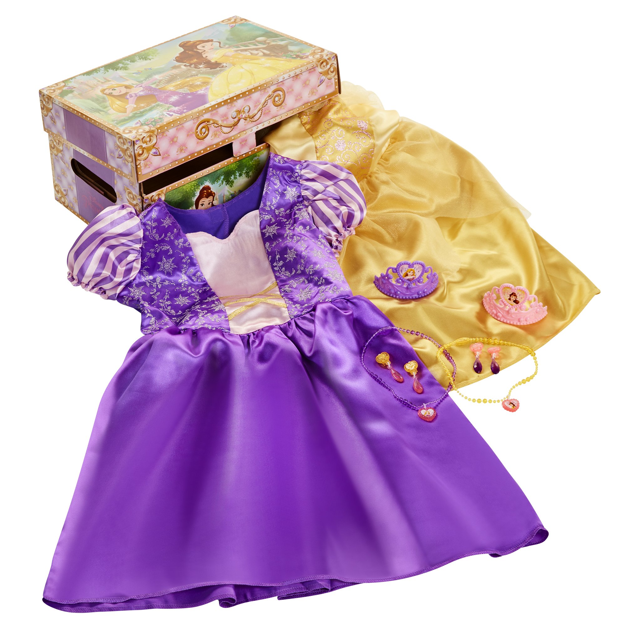 Disney Princess Belle & Rapunzel Dress Up Trunk