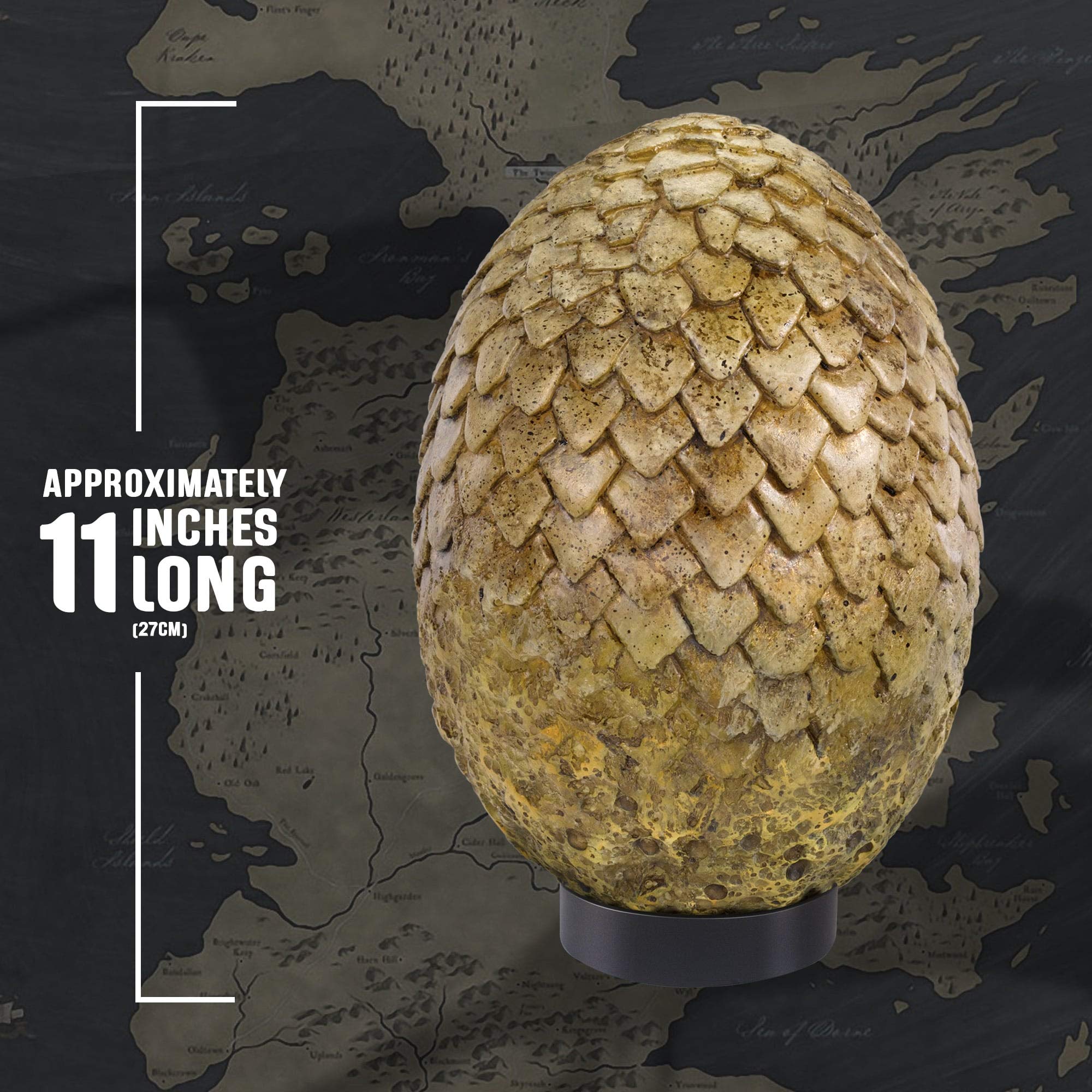 The Noble Collection Game of Thrones Viserion Egg ( Tan )