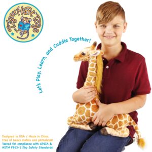 TigerHart Jehlani The Giraffe - 18 Inch Stuffed Animal Plush