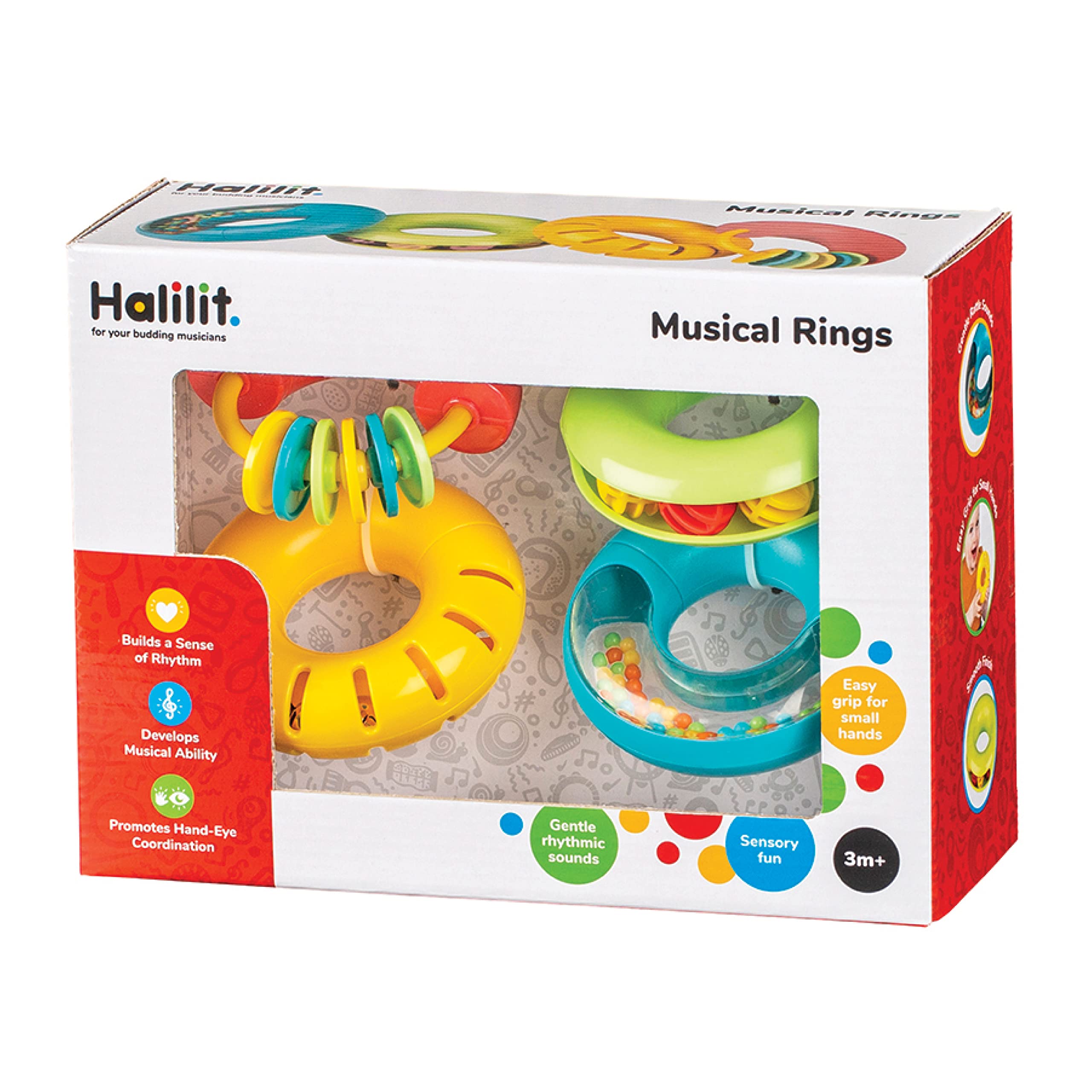 Edushape Musical Rings Baby Toy