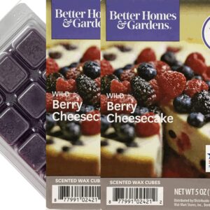 Better Homes and Gardens Wild Berry Cheesecake Wax Cubes 5oz - 2-Pack