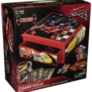 Spin Master Games Cardinal Industries Cars 3 Wooden House Game