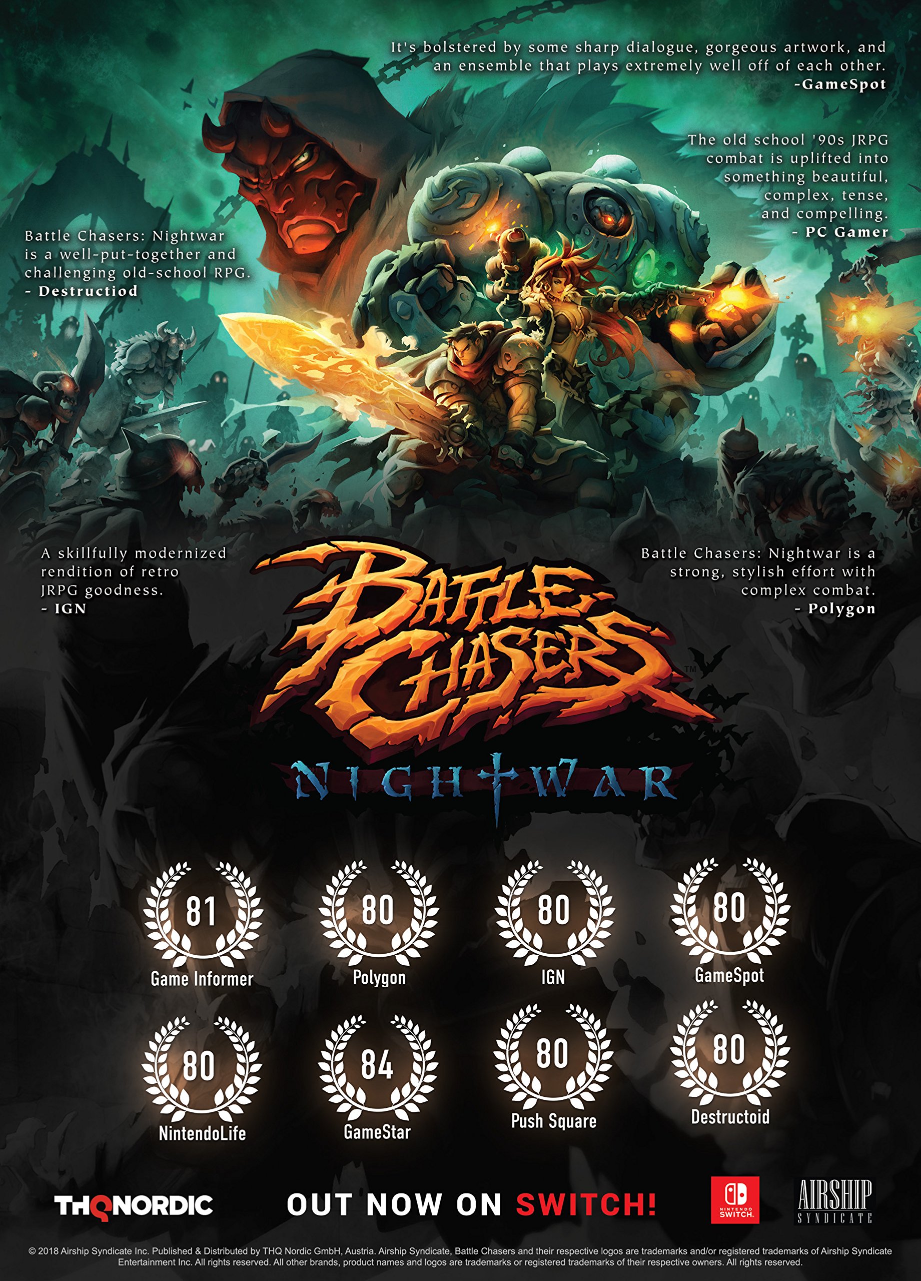 Battle Chasers: Nightwar