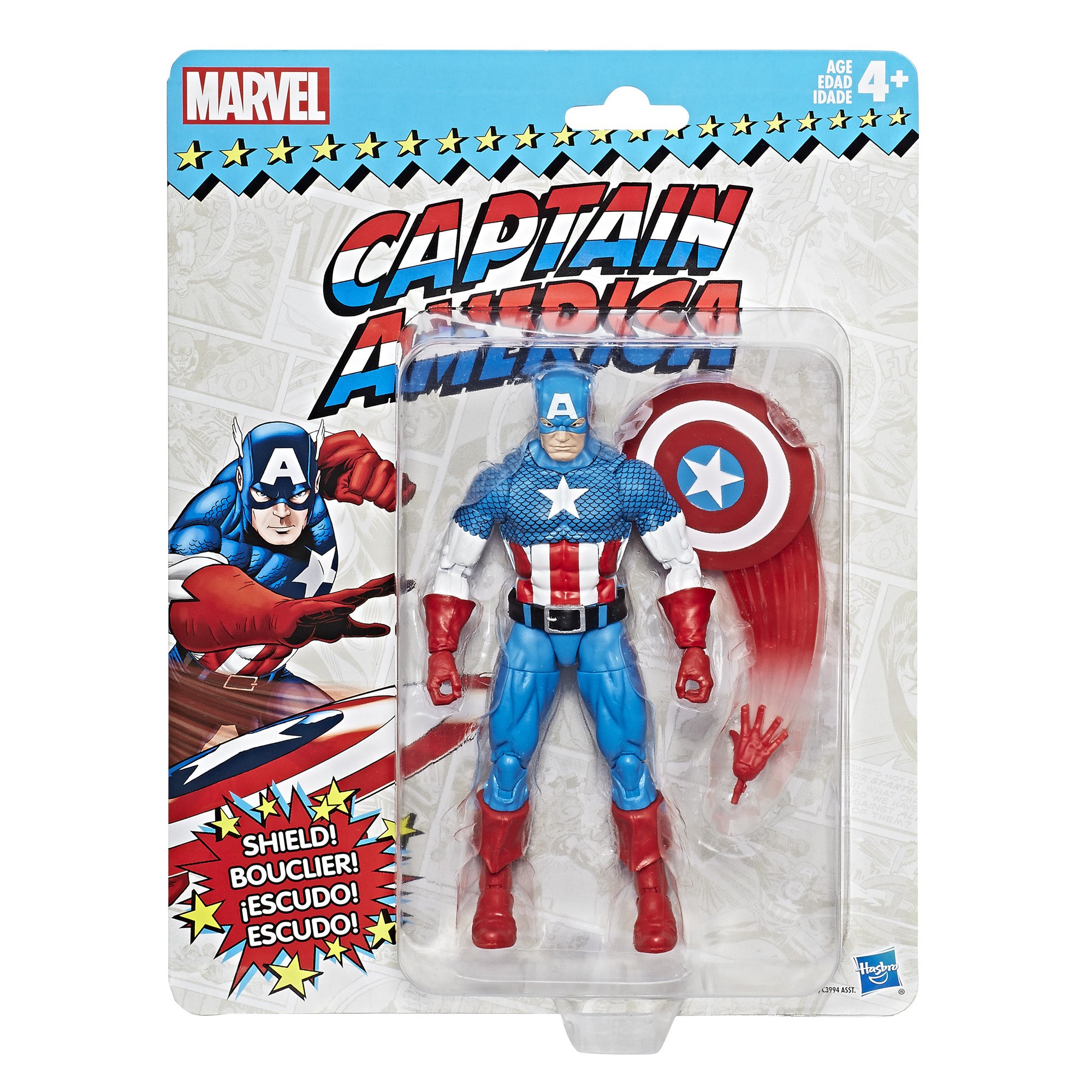 Marvel Retro 6-inch Collection Captain America Figure