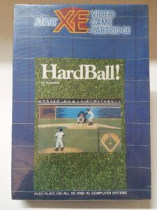 hardball! for atari xe and xl systems