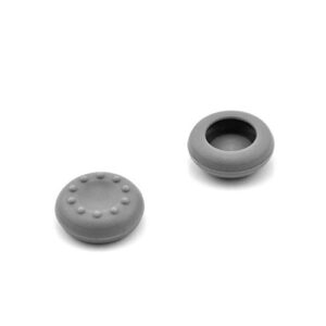 analog silicone thumb stick grip joystick caps cover for ps4 ps3 xbox 360 xbox one game controllers (2 x grey)