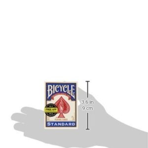 Bicycle Poker Size Standard Index Playing Cards, 2 Deck Player's Pack