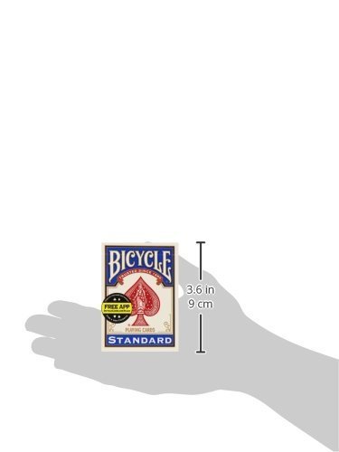 Bicycle Poker Size Standard Index Playing Cards, 2 Deck Player's Pack