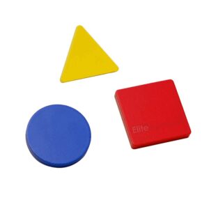 Elite Montessori Single/Multiple Shape Puzzles Jumbo Knob Preschool Toddler Learning Material (Multiple Shape Puzzles)