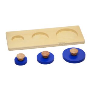 Elite Montessori Single/Multiple Shape Puzzles Jumbo Knob Preschool Toddler Learning Material (Multiple Shape Puzzles)