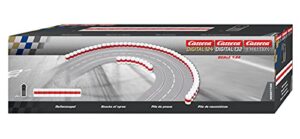 carrera 20021130 21130 tire stacks guardrail wall for digital 124/132/evolution slot car tracks realistic scenery add on parts accessory, white red