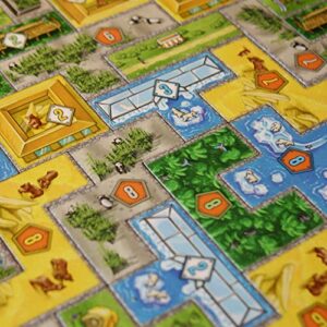 Bärenpark Board Game | Tile Placement Strategy Game | Fun Zoo Animal Themed Puzzle Game For Adults and Kids | Ages 8+ | 2-4 Players | Average Playtime 30-45 Minutes | Made by Lookout Games