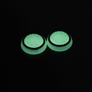 2 Pairs Replacement Glow Joystick Thumbstick Caps for Sony PS4/Xbox 360 Game Controller