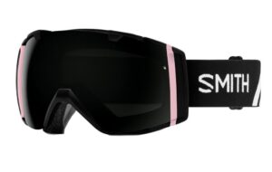 smith optics adult i/o snowmobile goggles monaco / chromapop sun black,medium fit