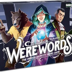 Werewords – Werewords Board Game, Fun Board Game for Families, Engaging Social Deduction, Great Game for Kids & Families, Party Game for Kids & Families, Word Game