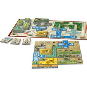 Bärenpark Board Game | Tile Placement Strategy Game | Fun Zoo Animal Themed Puzzle Game For Adults and Kids | Ages 8+ | 2-4 Players | Average Playtime 30-45 Minutes | Made by Lookout Games