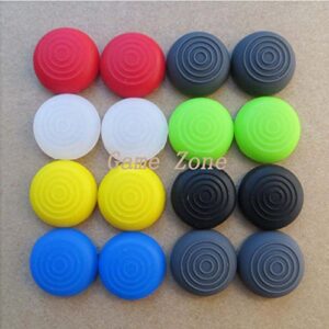 Analog Silicone Thumb Stick Grip Joystick Caps Cover for PS4 PS3 Xbox 360 Xbox One Game Controllers (Green)