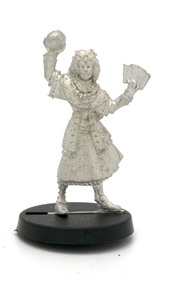 Stonehaven Miniatures Elf Fortune Teller Figure (for 28mm Scale Table Top War Games) - Made in USA