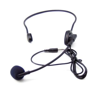 EXMAX ATG-100T 195MHz Wireless Tour Guide System Simultaneous Church Translation for Teaching,Conference,Tour Guides (3.5mm Headset Microphone)