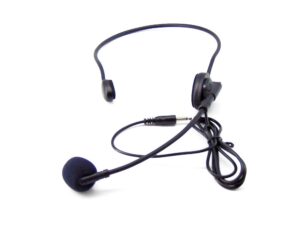 exmax atg-100t 195mhz wireless tour guide system simultaneous church translation for teaching,conference,tour guides (3.5mm headset microphone)