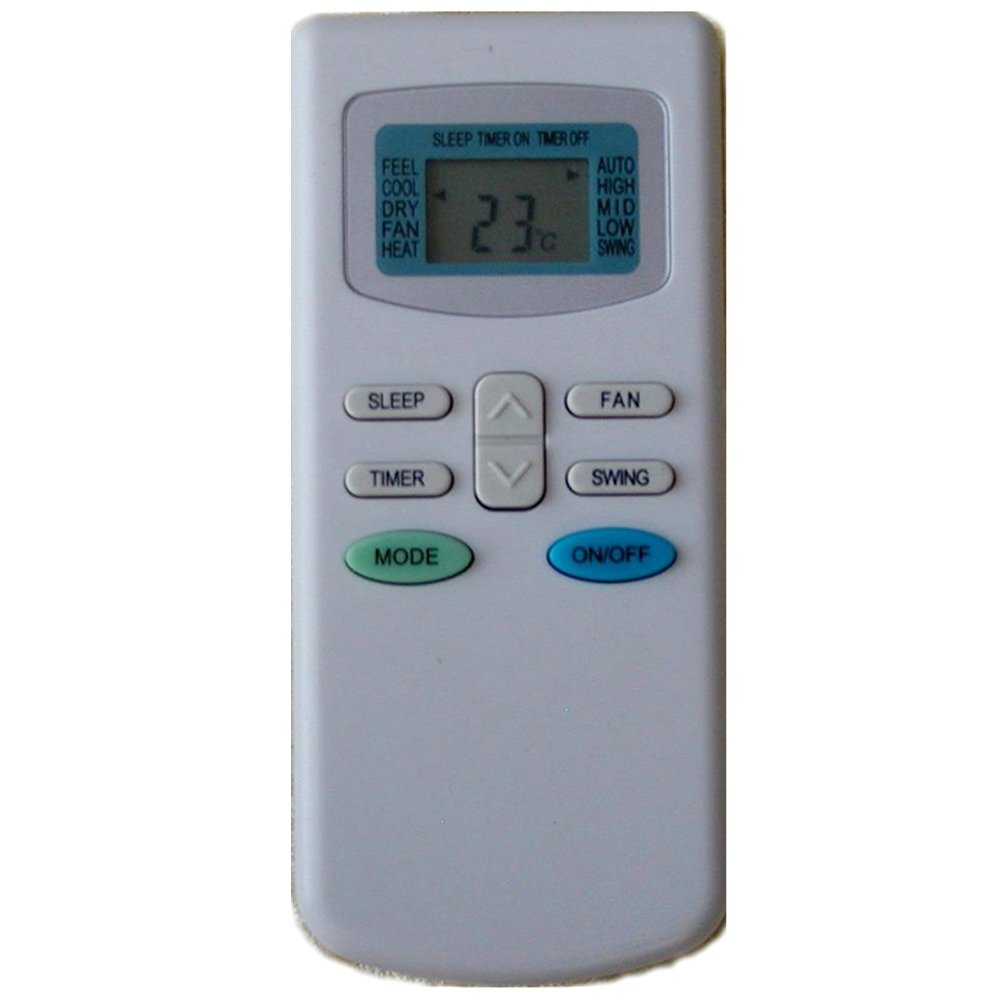 Replacement for Evergreen Mini-Split Air Conditioner Remote Control (Please Make Sure Your Old Remote Control is The Same or Similar with Item Picture)