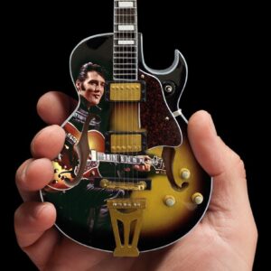 Axe Heaven Licensed Elvis Presley '68 Special Hollow Body Mini Guitar Replica (EP-361)