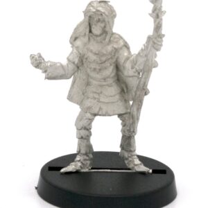 Stonehaven Miniatures Elf Wizard Figure (for 28mm Scale Table Top War Games) - Made in USA