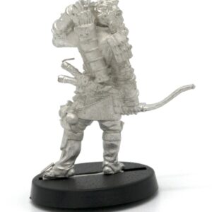 Stonehaven Miniatures Half-Orc Archer Figure (for 28mm Scale Table Top War Games) - Made in USA