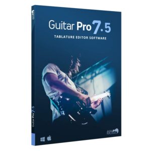 guitar pro 7.5 - tablature and notation editor, score player, guitar amp and fx software