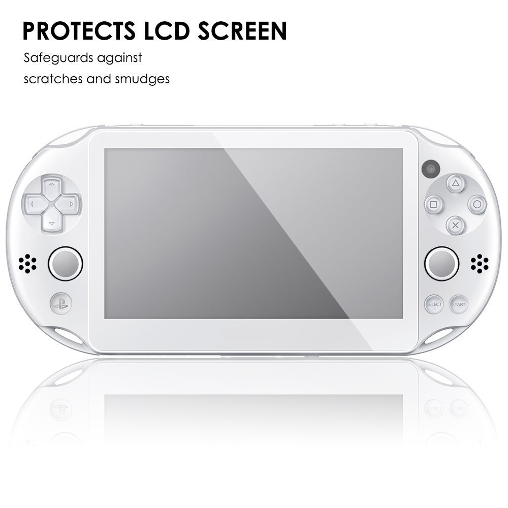 RDFJ Vita 2000 Screen Protector Anti-Scratch Tempered Glass Film for PSVita2000