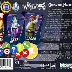 Werewords – Werewords Board Game, Fun Board Game for Families, Engaging Social Deduction, Great Game for Kids & Families, Party Game for Kids & Families, Word Game