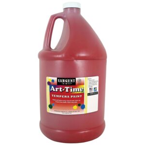 sargent art 17-6620, gallon red art-time tempera paint