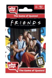 who says? card game friends edition