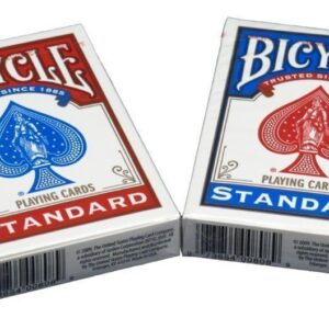 Bicycle Poker Size Standard Index Playing Cards, 2 Deck Player's Pack