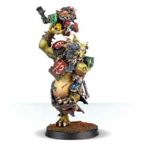 Games Workshop 99120999002" Blood Bowl Troll Figure, Black