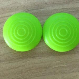 Analog Silicone Thumb Stick Grip Joystick Caps Cover for PS4 PS3 Xbox 360 Xbox One Game Controllers (Green)