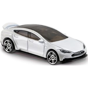 hot wheels 2017 factory fresh tesla model s 175/365, white