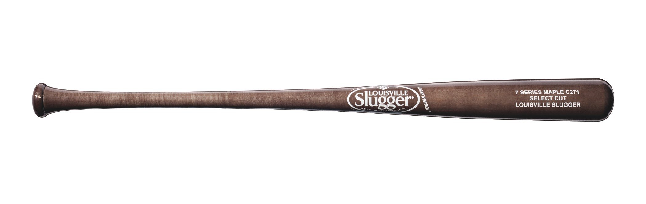 Louisville Slugger C271 Select S7 Maple Baseball Bat, Gray Stain, 31"/28 oz