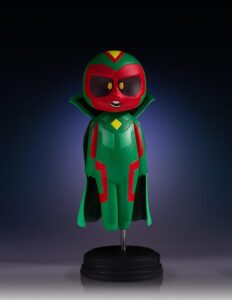 gentle giant marvel animated vision statue