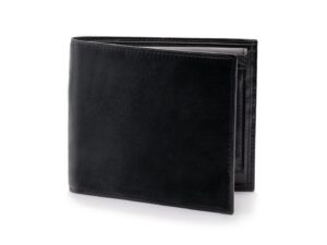 bosca men's old leather collection - credit wallet w/i.d. passcase (dark brown)