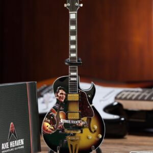 Axe Heaven Licensed Elvis Presley '68 Special Hollow Body Mini Guitar Replica (EP-361)