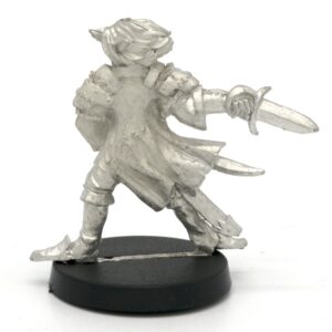 Stonehaven Miniatures Half-Orc Spell Blade Figure (for 28mm Scale Table Top War Games) - Made in USA