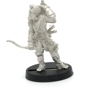 Stonehaven Miniatures Half-Orc Archer Figure (for 28mm Scale Table Top War Games) - Made in USA