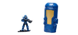 mega construx halo metallic blue cryotube